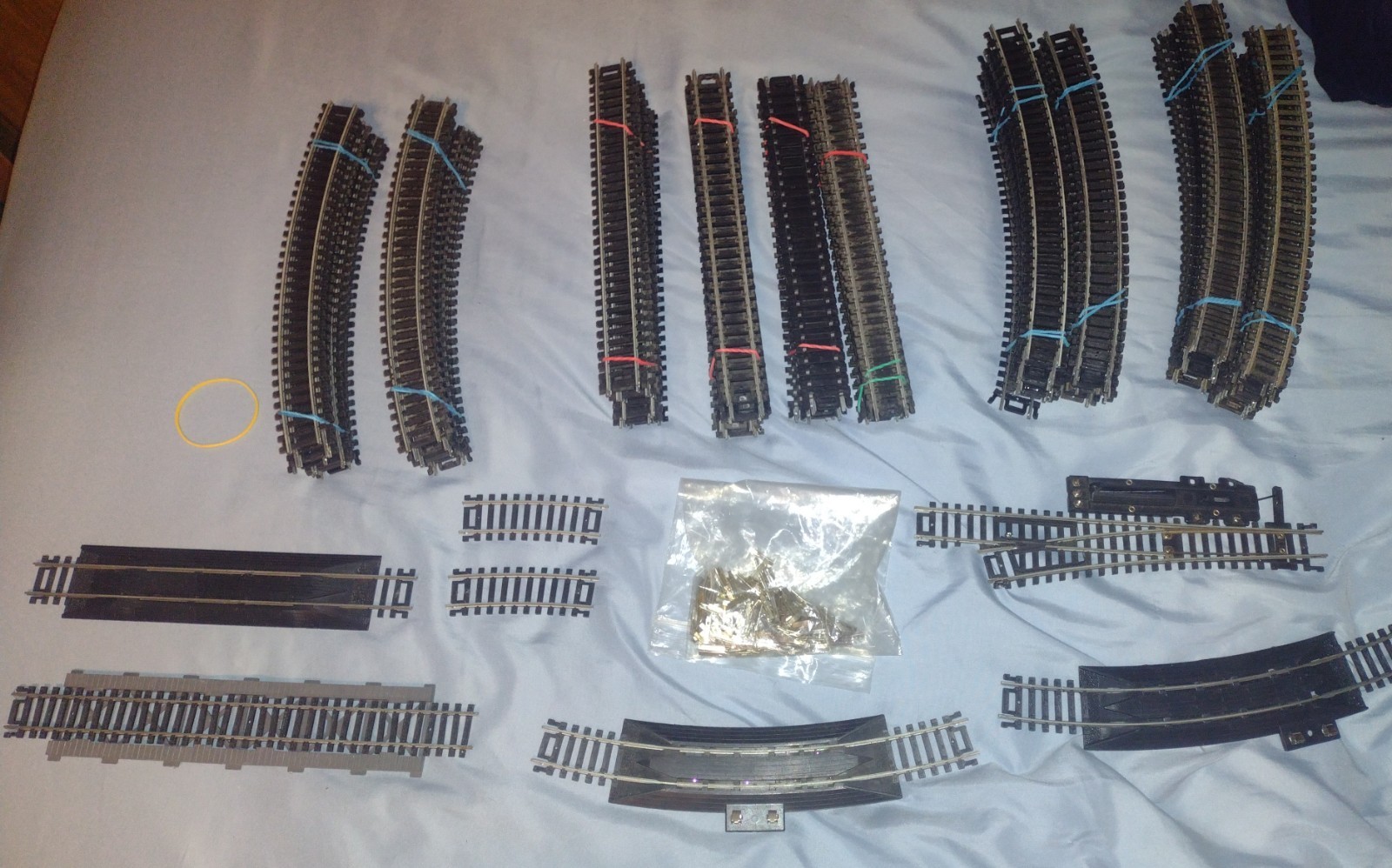 Lot of Over 100 Used ATLAS & Other Types HO Scale Track /Switches All ...