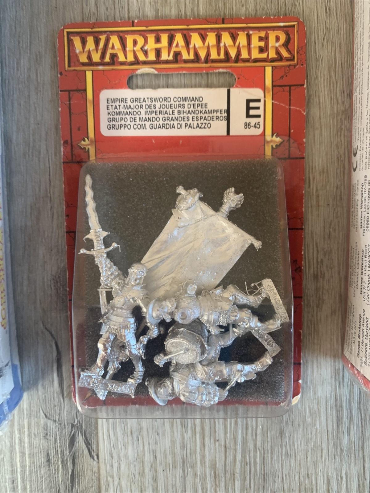 Warhammer Empire Army Sealed Boxes And Blisters Exceptional Rare NIB ...