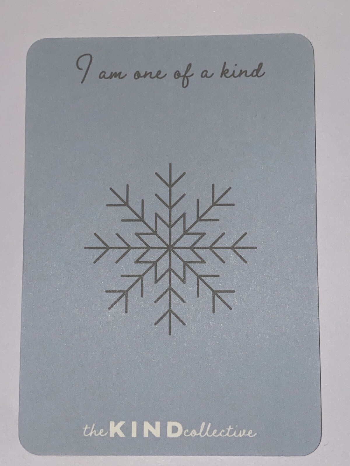 AFFIRMATION CARD MANIFESTATION Bamboo Paper New - I Am One Of A Kind ...