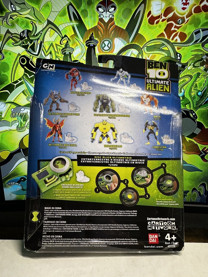 NEW 2010 Ben 10 Ultimate Alien ARMODRILLO 4" Action Figure Cartoon ...