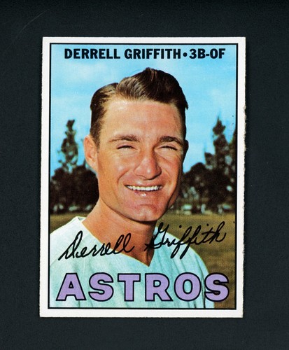 Derrell Griffith 1967 Topps - Houston Astros #502 NM+ | eBay