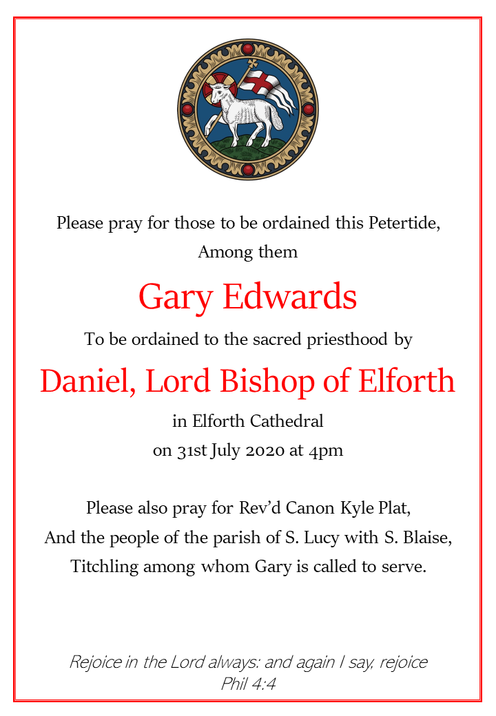 Ember cards for ordination priest deacon prayer cards [200 cards] | eBay UK