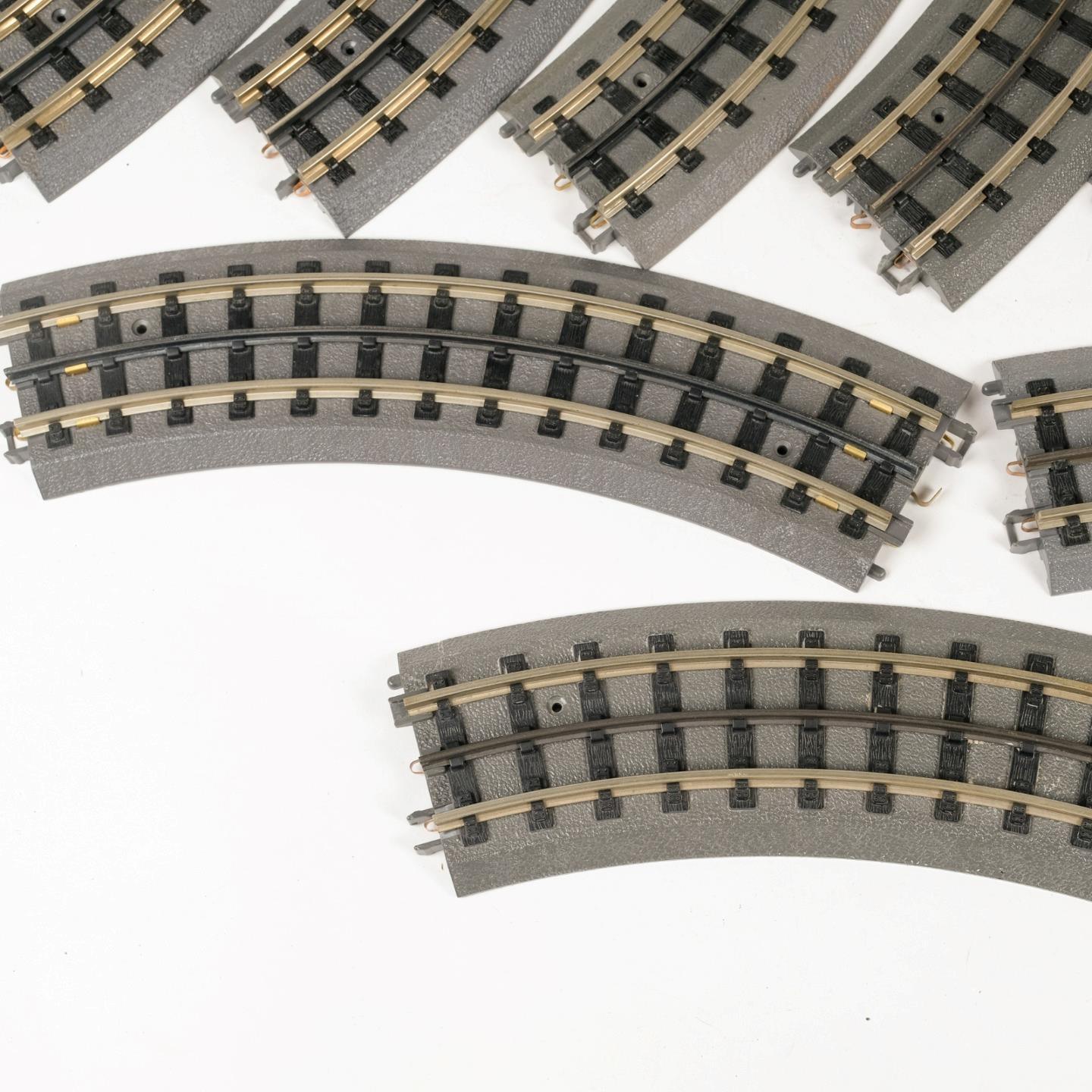MTH Realtrax O Gauge O31 Bulk Lot of 10 Track Pieces Snap Together 3 ...
