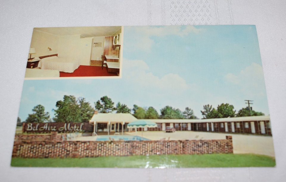 Bel Aire Motel Perry Georgia Postcard R. E. Drew Dexter Press 77023-B ...