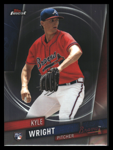 2019 Finest #87 Kyle Wright Atlanta Braves Rookie | eBay
