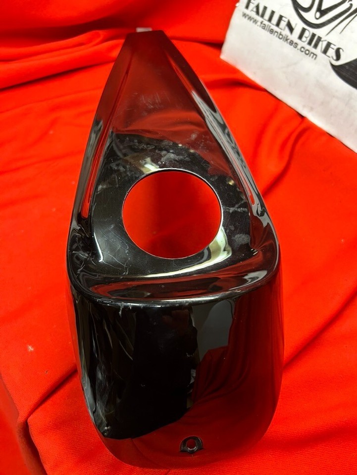 08-22 Harley Gloss Black Smooth Dash Fuel Console Gas Tank Cap Cover | eBay