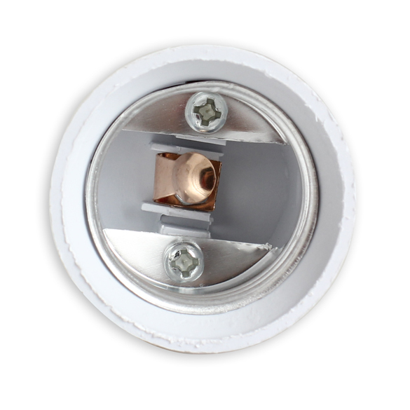 Flexible E26/E27 Medium Edison Screw Lamp Socket Extension Extender ...