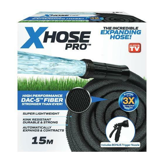 X-Hose Pro AS SEEN ON TV Unbreakable Expanding Hose 15M-with Free ...