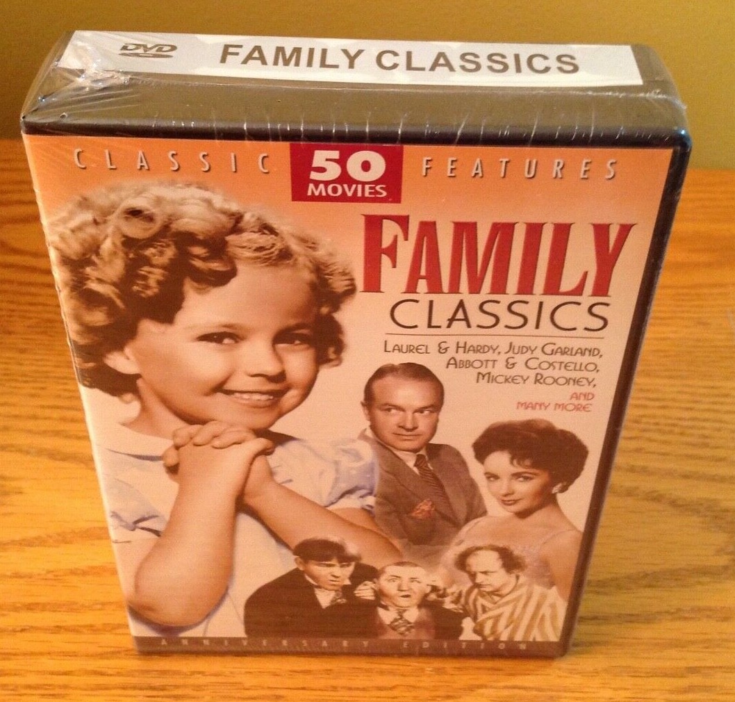 Family Classics 50 Movie Pack (DVD, 2004, 12-Disc Set) for sale online ...