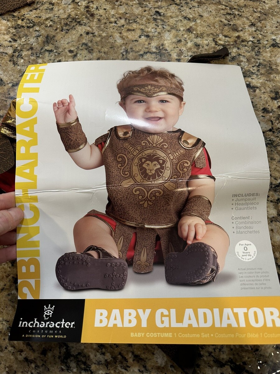 Baby Gladiator Gold Sparkle Gladiator Sandals | Baby | George At ASDA