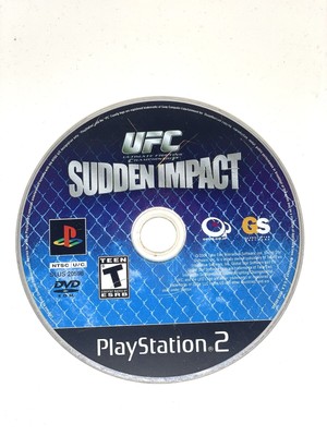 UFC: Sudden Impact PlayStation 2 PS2 Video Game Disc Only Clean Tested ...