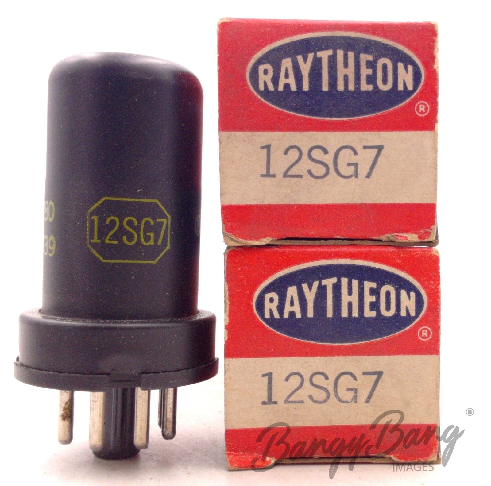 2 Raytheon 12SG7/VT-209/CV694/12К4 Audio Frequency Amp. Pentode ...