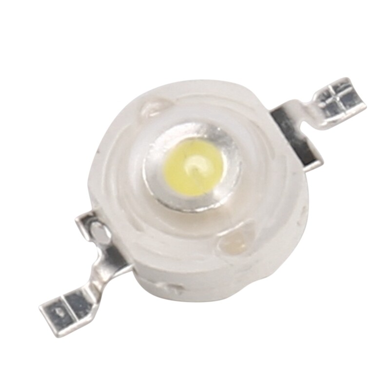 250Pcs 1W Diode High Cool White Led Beads 1 Watt Lamp Chip 3V-3.4V ...