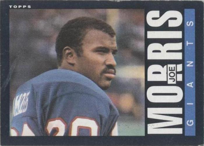 1985 Topps - Joe Morris #120 (RC) for sale online | eBay UK