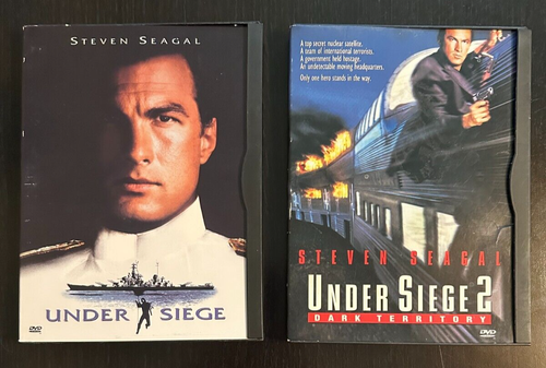 Under Siege & Under Siege 2 (DVDS) staring Steven Seagal (Both Included ...