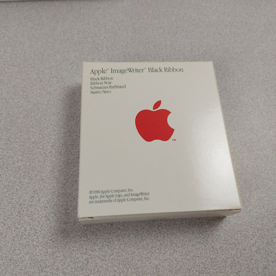 Apple OEM ImageWriter Black Ribbon 942-0786-B 1990 NOS SEALED NIB READ ...