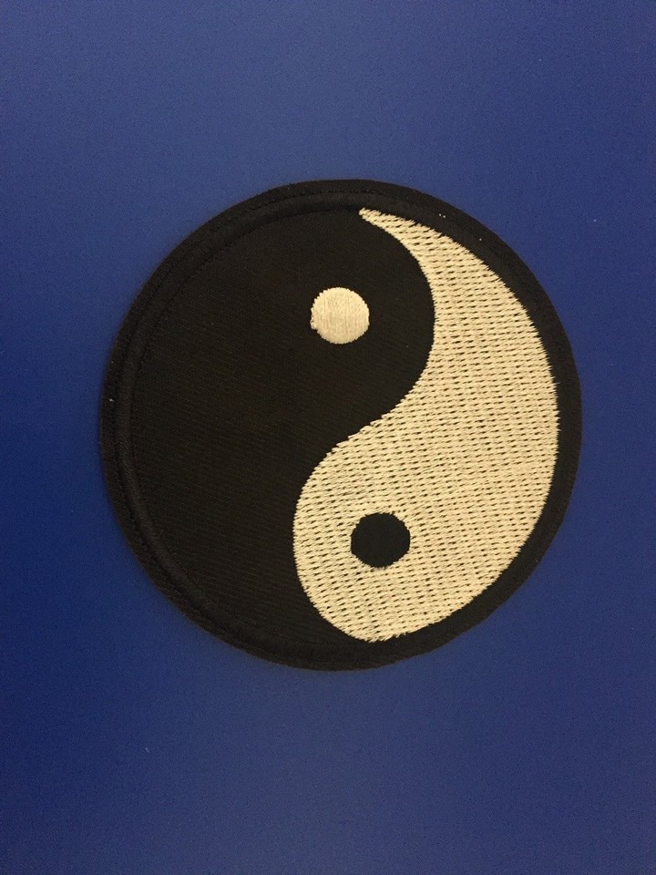 Tai Chi Patch, Embroidered Yin Yang Patch, Yinyang Iron on Patch Sew on ...
