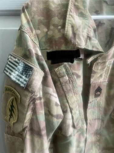 Named 3rd Special Forces Group OCP Top CIB DIVE SUP JM Combat Worn ...