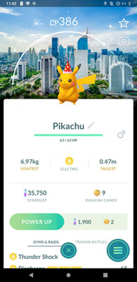 Pokémon Go | Shiny Pikachu Party Hat Free Day In Jakarta Background ...
