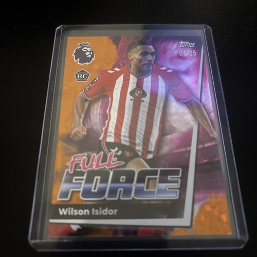 Topps Premier League 2026 - Full Force Wilson Isidor 01/25 - book end ...