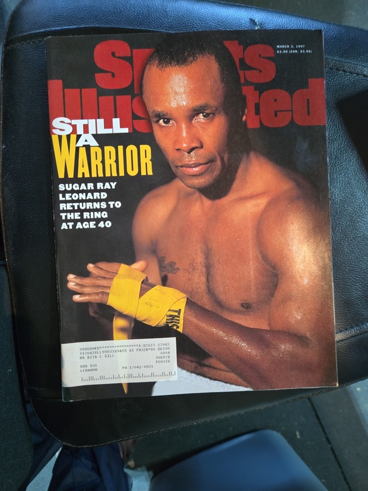Sports Illustrated Magazine March 3, 1997 Sugar Ray Leonard Cover | eBay