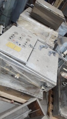 Qty 12 misc large electrical control panels enclosures NEMA stainless ...