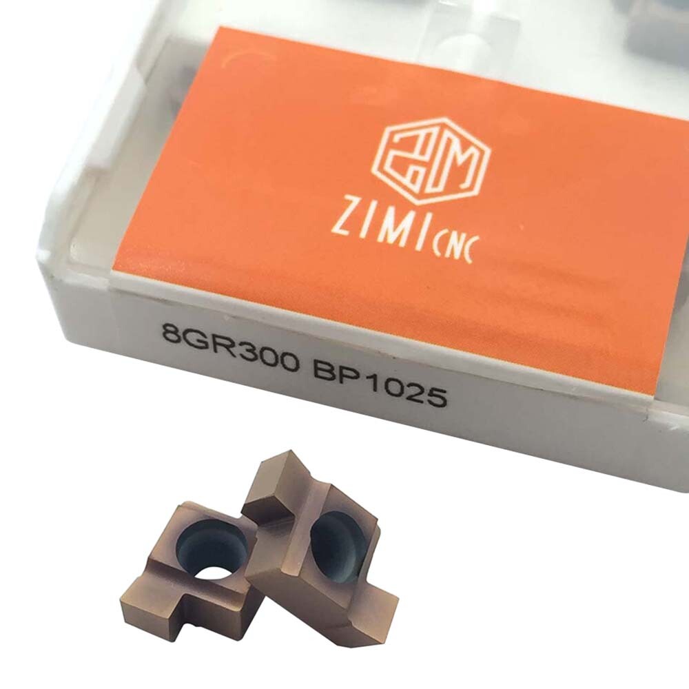 10pcs 8GR-300 BP1025 Shallow Grooving cut-off 3.0mm carbide insert ...