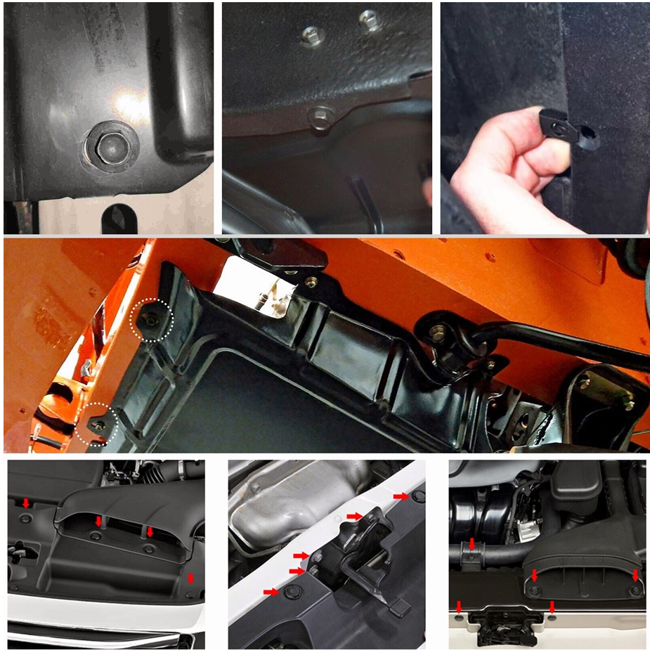 Fastener Rivet Clips Engine Under Cover Mud Flaps Splash Shield Guard ...