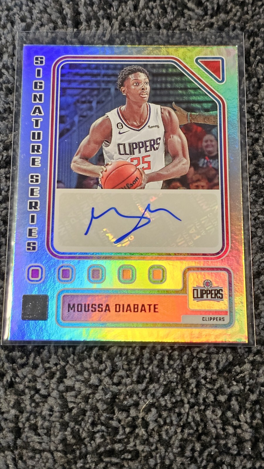 2023-24 Donruss HOLO Signature Series Auto 🏀 Moussa Diabate Auto #SS ...