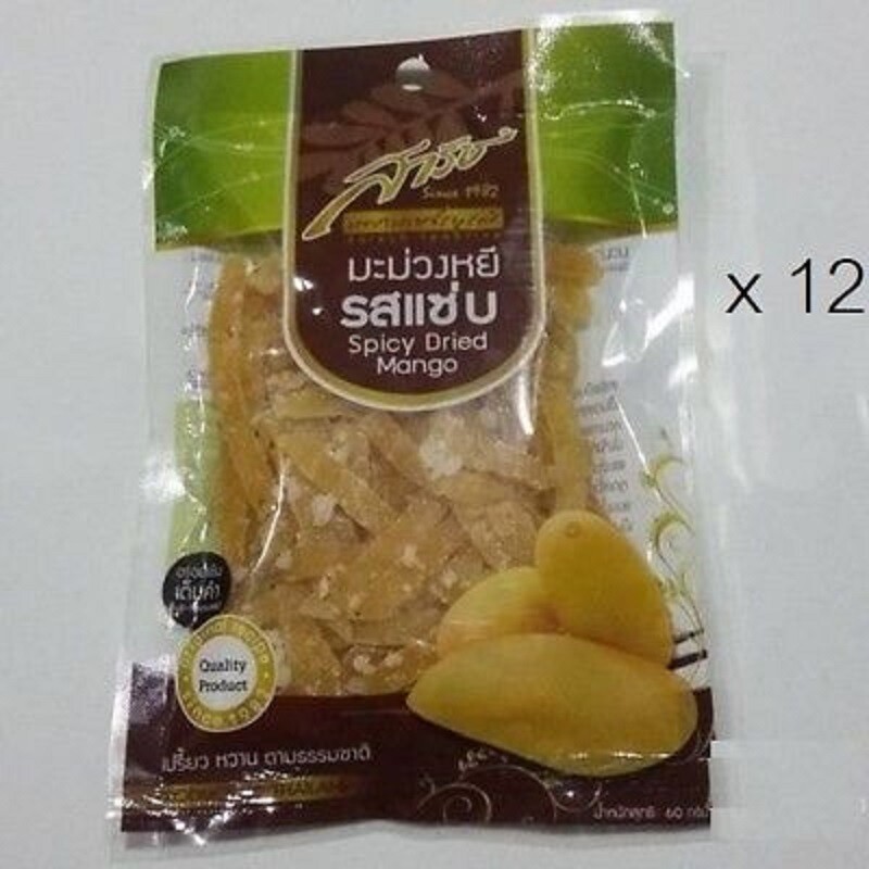Spicy Sour Dried Mango Natural snack healthy wellness diet party fruit ...