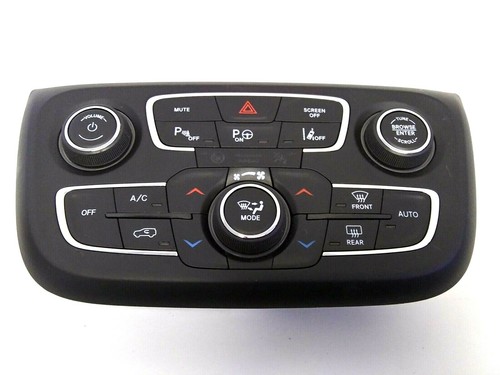 Jeep Compass 2019 2020 A/C & Heat Vehicle Controls Stack OEM 6TM21DX9AB ...