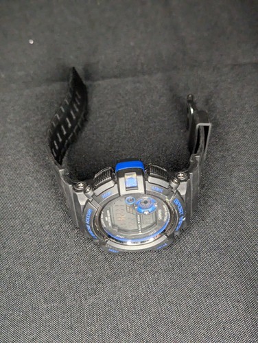 FANMIS Sport Watch – 5ATM Water-Resistance & Stylish - Black with Blue ...