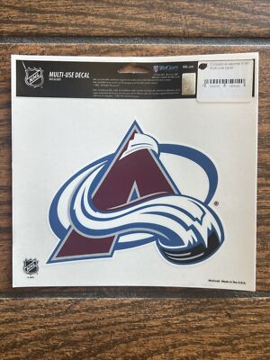Colorado Avalanche 5x6 MULTI-USE DECAL PERFECT FOR CAR WINDOWS NHL ...