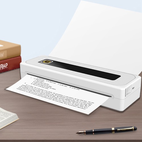 Wirelessly BT 200dpi BT Sticker Printer With Roll Paper for Journal ...