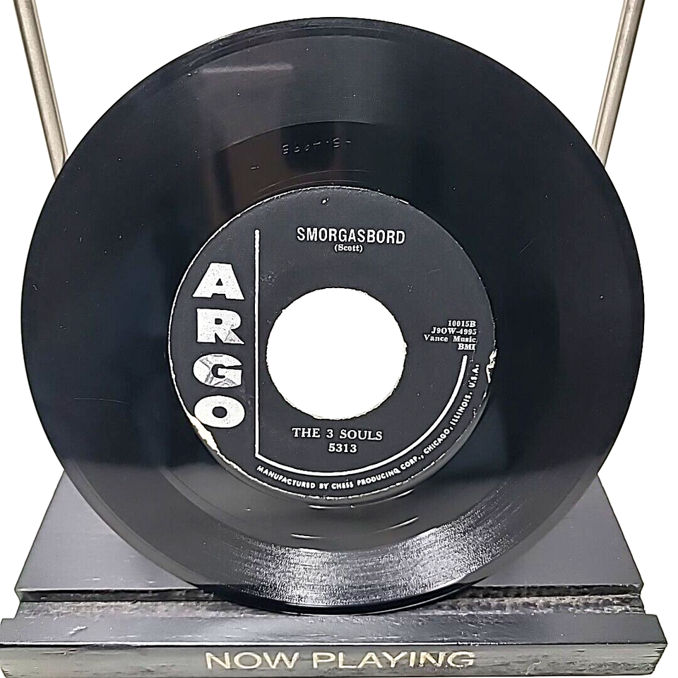 The 3 Souls – Night Theme / Smorgasbord 7" 45rpm Vinyl 1958 Jazz Argo Records VG | eBay