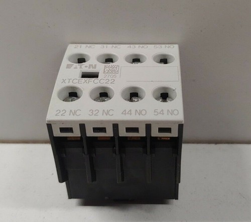 GUARANTEED! EATON FRONT ACCESSORY CONTACTOR XTCEXFCC22 | eBay