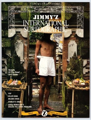 Jimmy'z Surf Fashion 1988 Print Ad Totally 80s Beach Wear 8.5" x 11" | eBay