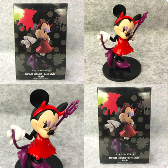 12.5cm Minnie Mouse Devil Action Figure Toys Collection Decoration Kids ...