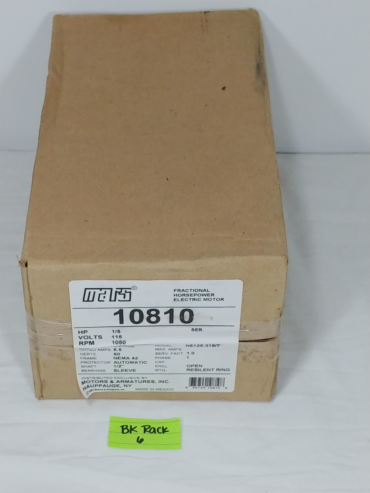 Mars Motor 10810 1/5hp 115v 3-spd SP for sale online | eBay