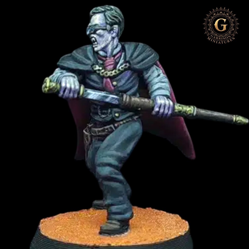 Wild West Vampires x7 Figures -Weird West Deadlands etc 28mm UNPAINTED ...