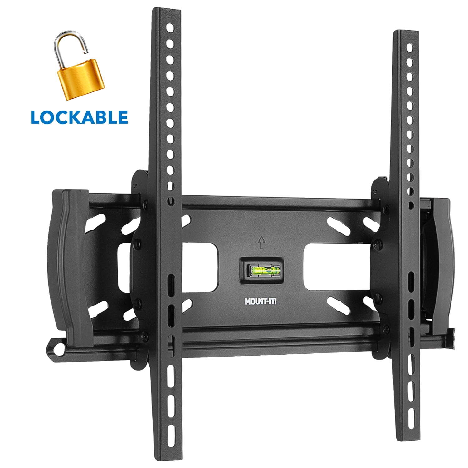 Mount-It!Anti-Theft Tilting TV Wall Mount,Padlock Compatible,Fits 32 ...