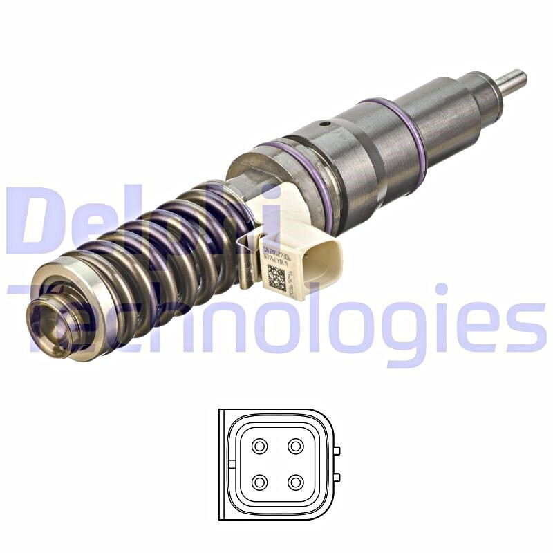 DELPHI OE REMAN ELECTRONIC UNIT INJECTOR E3.18 For VOLVO 20569291 ...