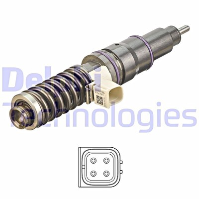 DELPHI OE REMAN ELECTRONIC UNIT INJECTOR E3.18 For VOLVO 20569291 ...