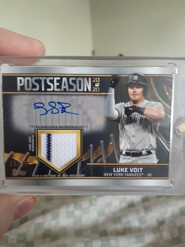2021 Topps MLB Baseball Luke Voit autograph #15/30 🔥 | eBay