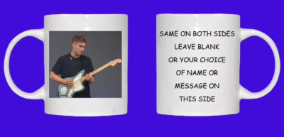 SAM FENDER PERSONALISED WHITE MUG FAST POSTAGE IDEAL GIFT CHOICE OF ...