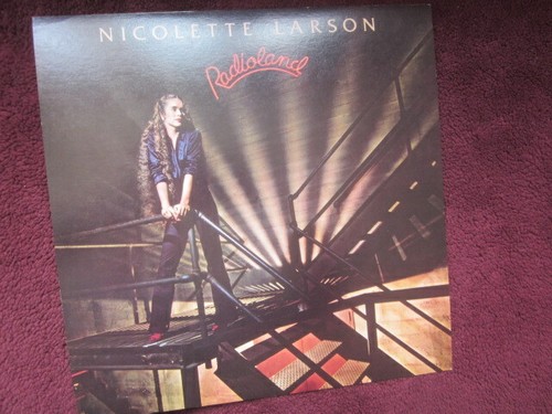 Nicolette Larson 1981 Radioland 12x12 Promo Flat Poster Paul Barrere ...