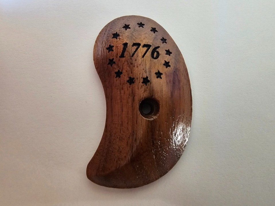 Derringer grip walnut wood 1776 made in U.S.A. fit Cobra/Davis/Bearman ...