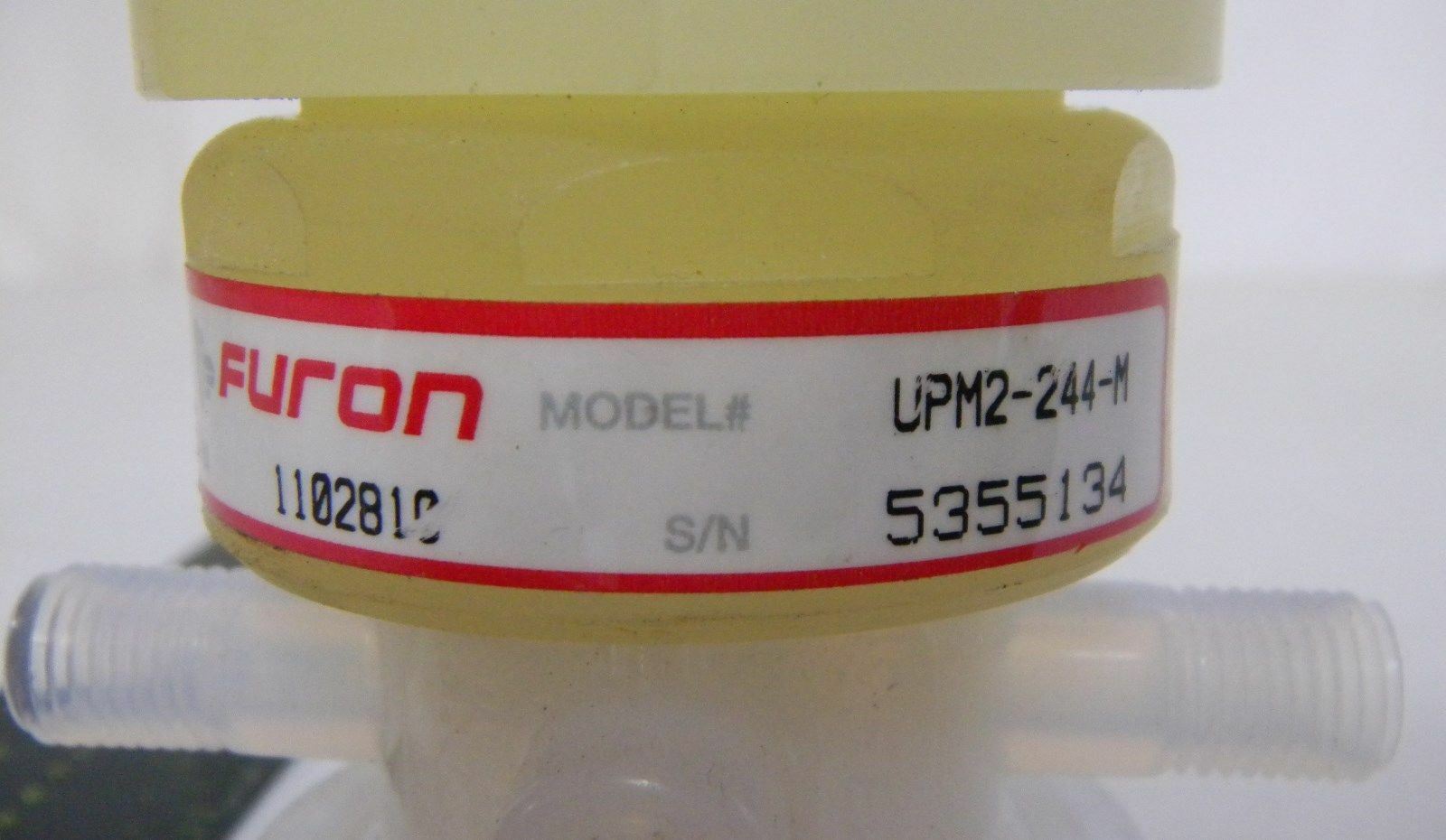 Furon Valve UPM2-244-M 2-Way 1/4 Turn (1/4" Orifice) for sale online | eBay