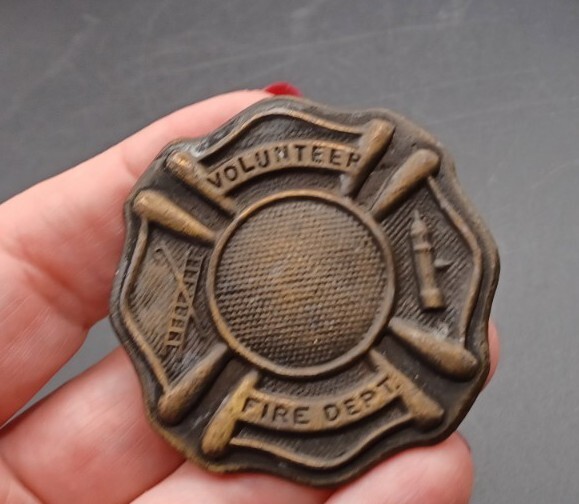 Volunteer Fire Department Belt Buckle Ladder Fire Hyd… - Gem