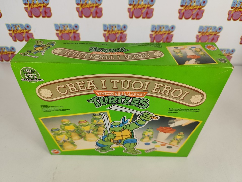 TMNT Ninja Turtles Create Your Heroes Peter Pan Plaything Chalk Molds ...